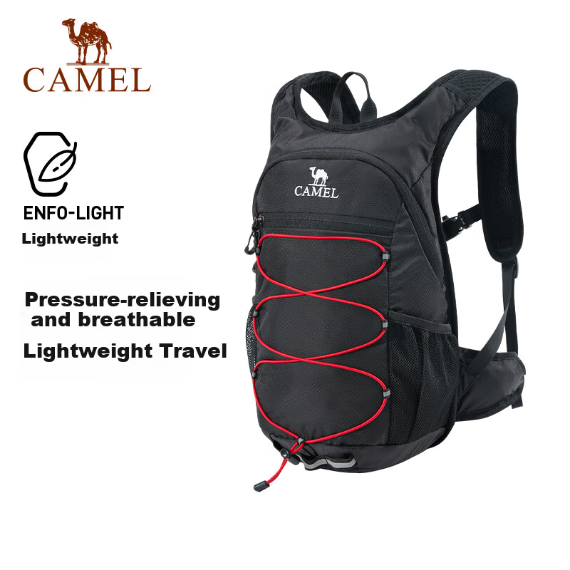Рюкзак CAMEL, Hiking Backpack for College Students Outdoor Travel Climbing, для путешествий, для активного отдыха, школьный, песочный