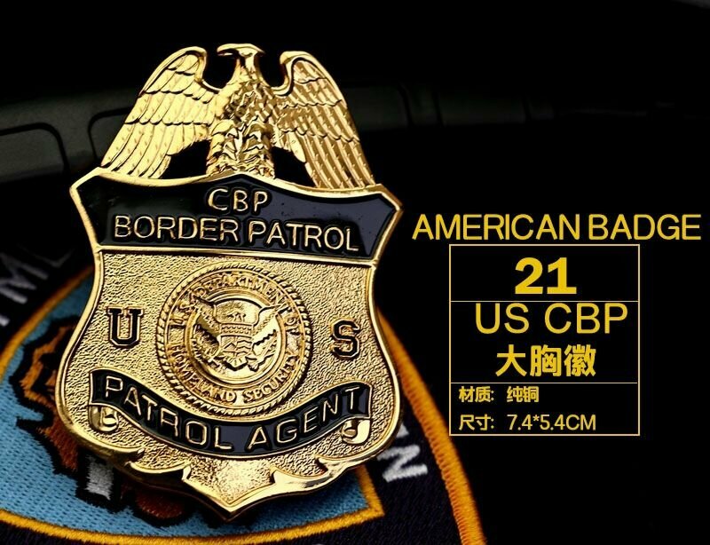 США Бюст Значок Hat Badge Бронзовый знак