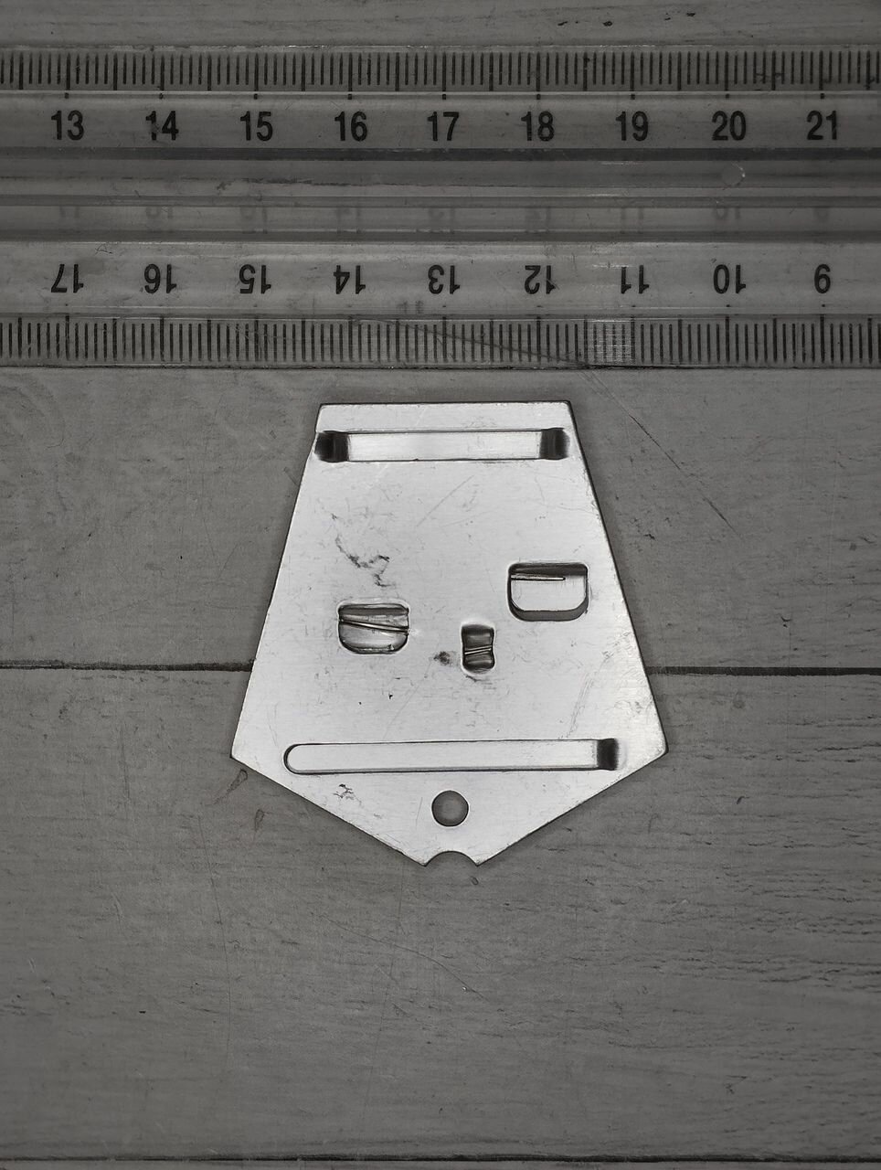 Орденская колодка алюминиевая № 1