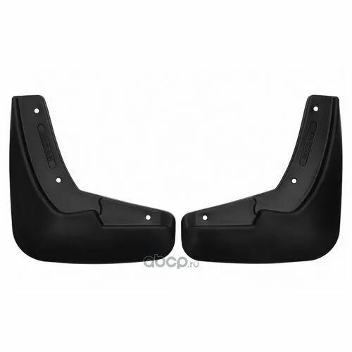 Брызговики AKRADO, для Москвич 3, комплект 2 шт, передние, черные