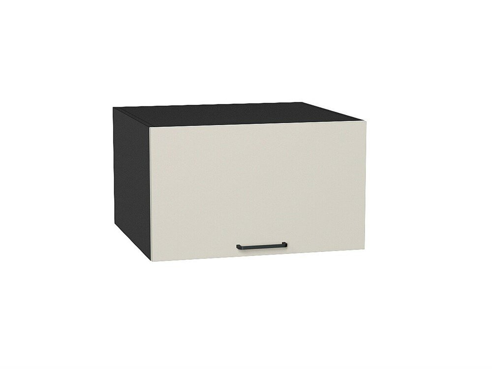 VVT Шкаф верхний горизонтальный глубокий Флэт Graphite, Cashmere In 2S, 600 В*Ш*Г 358*600*574, фасад ЛДСП Cashmere In 2S, корпус Graphite Cashmere In 2S