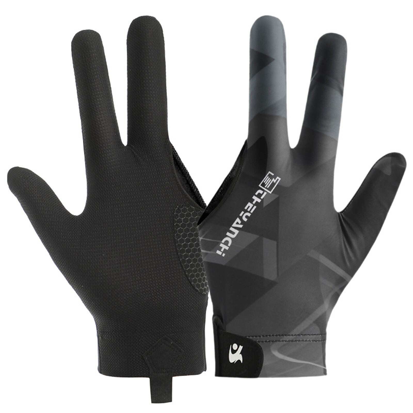 Перчатки для бильярда Удобные перчатки для бильярда 3-пальцевые перчатки для пула Легкие перчатки для бильярдного стола