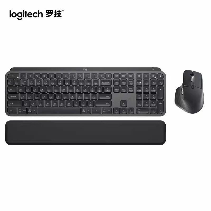 Logiyech MX Keys S Беспроводная bluetooth клавиатура Type-C зарядка кросс-экран комбо комплект