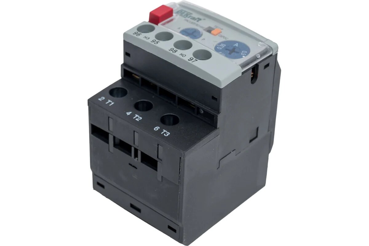 Dekraft РТ03-09-18-0.35A-0.50A тепловое реле перегрузки для автоматизации 23104DEK