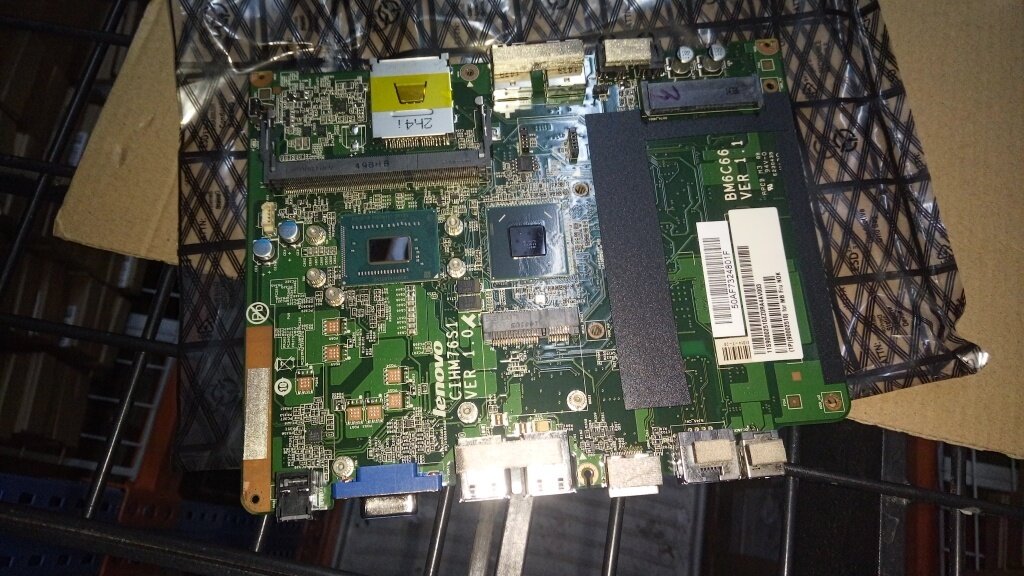 Материнская плата для ПК Lenovo Q190 NOK Intel Pentium 2127U 1.9G HM70 (90002510), оригинал