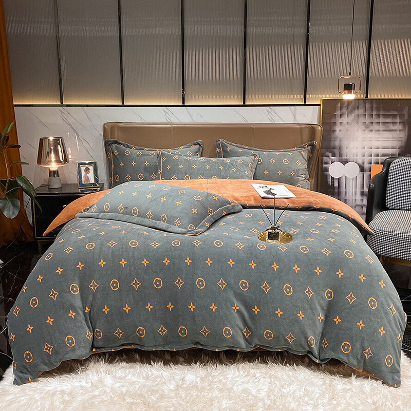 Пододеяльник Miss deer "Детский бархат", двусторонний, 200x230 см