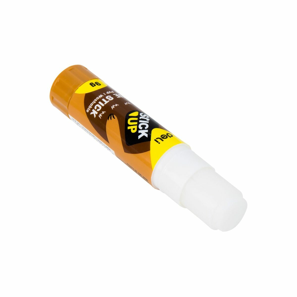 Клей-карандаш Deli, 9г, с колпачком в форме зверька (E6366A), 1шт.