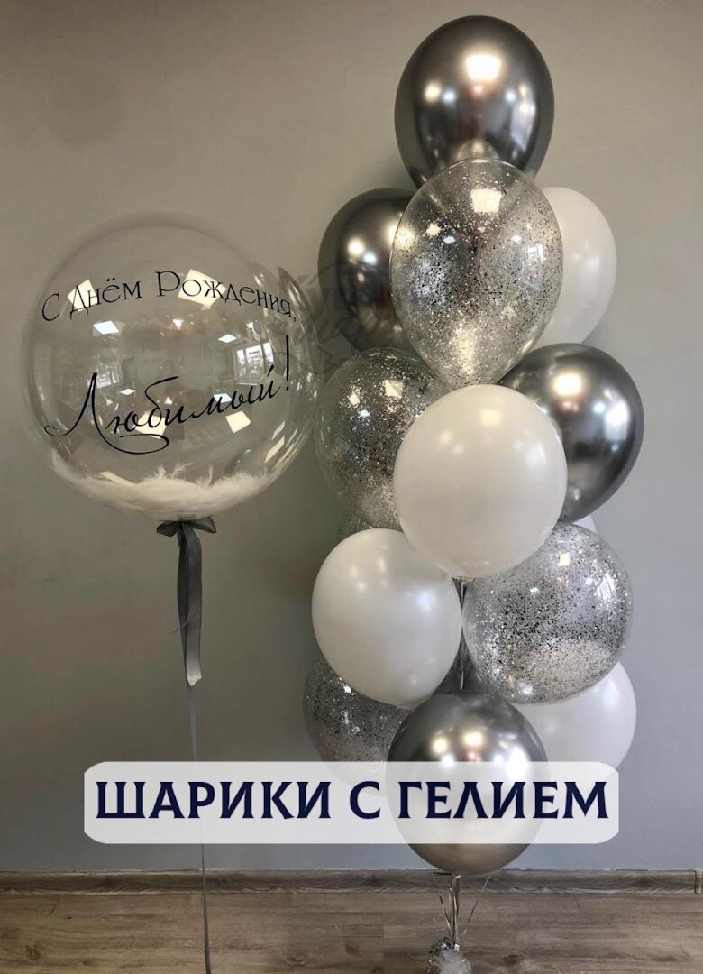 Воздушные шары с гелием, шарики воздушные "Для мужчины" №1173