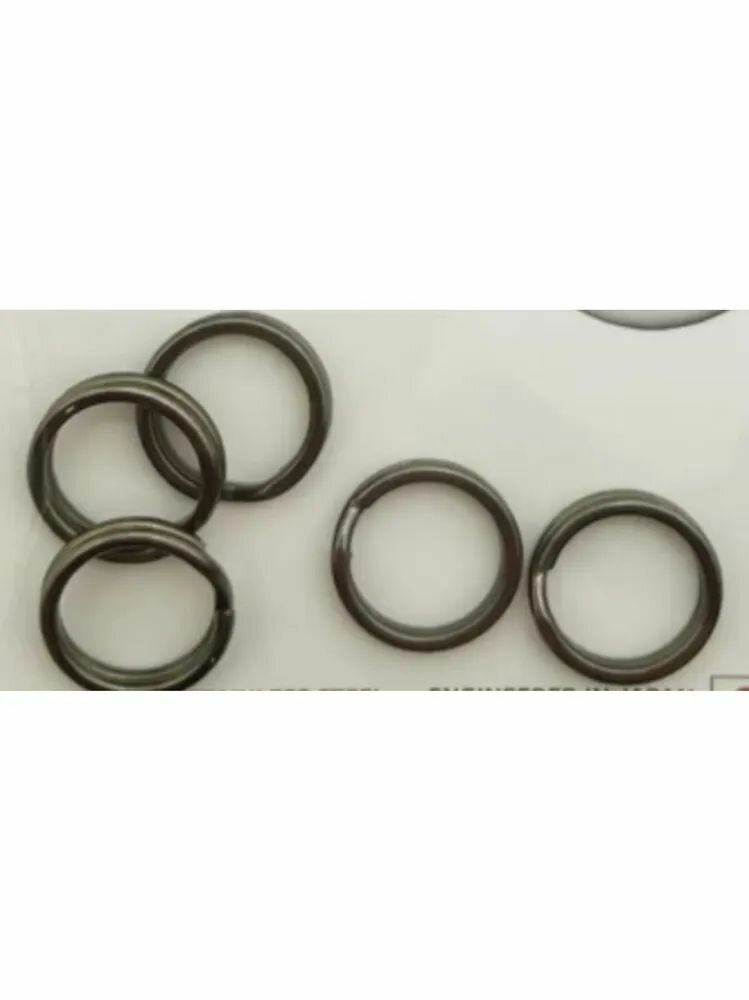 Кольца заводные Lucky John SPLIT RINGS 09.2 мм /10 кг, 5 шт