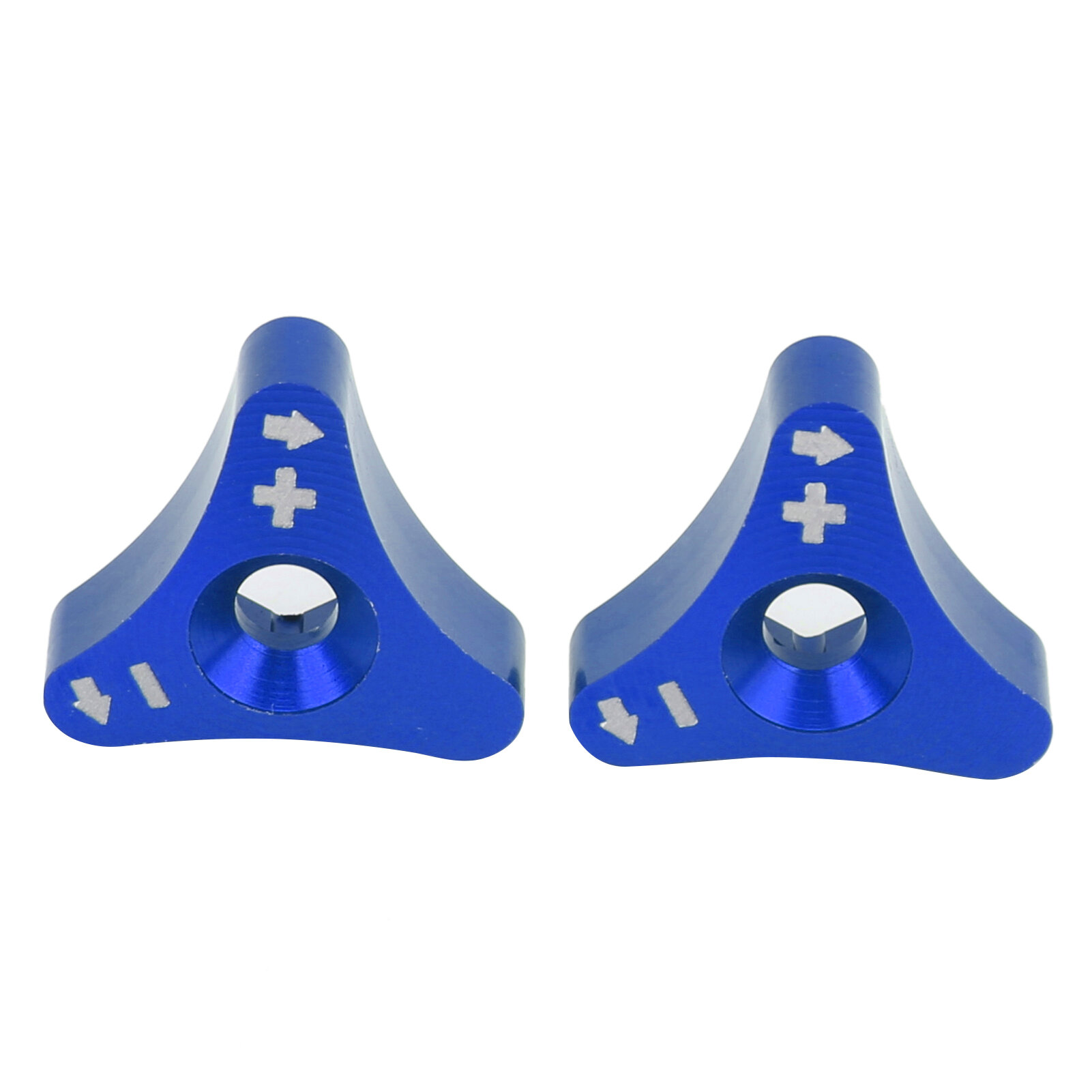 Регулируемая болт с передним амортизатором замены ручки вилки для 250EXC 250EXCF 250SX 250SXF 250XC (синий цвет)