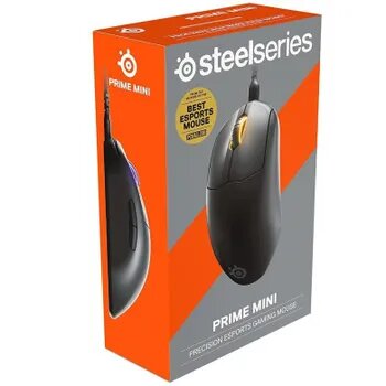 SteelSeries Игровая мышь проводная Prime, черный матовый