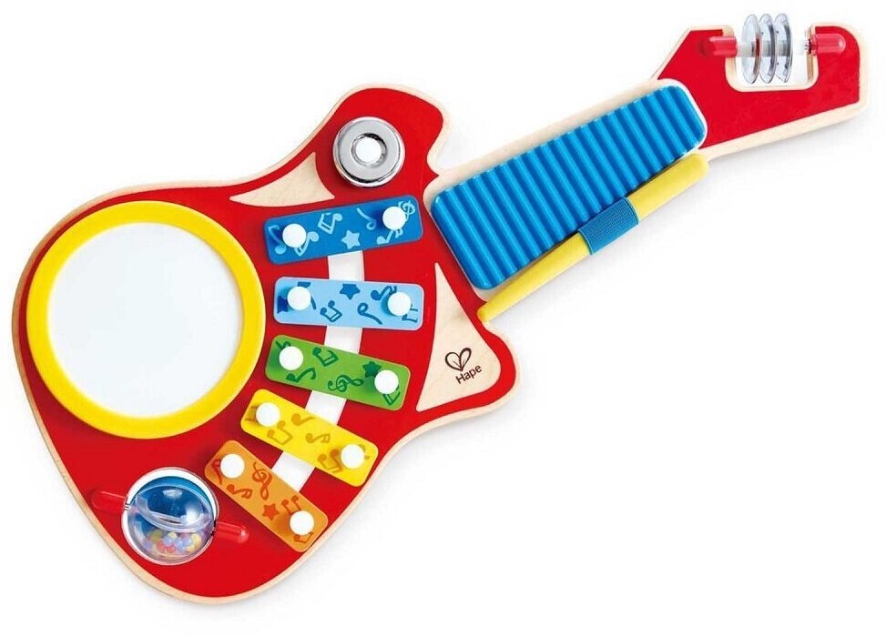 Игрушка музыкальная HAPE Набор детский 6 игрушек в одном E0335_HP YZ