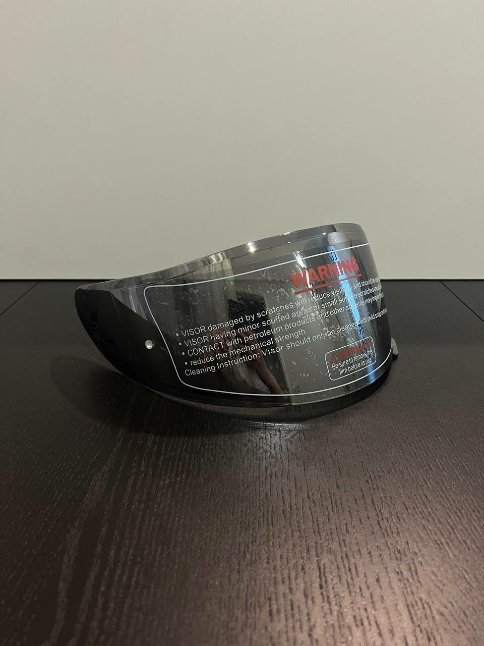 Визор Shoei Z7 ryd-pinlock 301 Silver (Серебро)