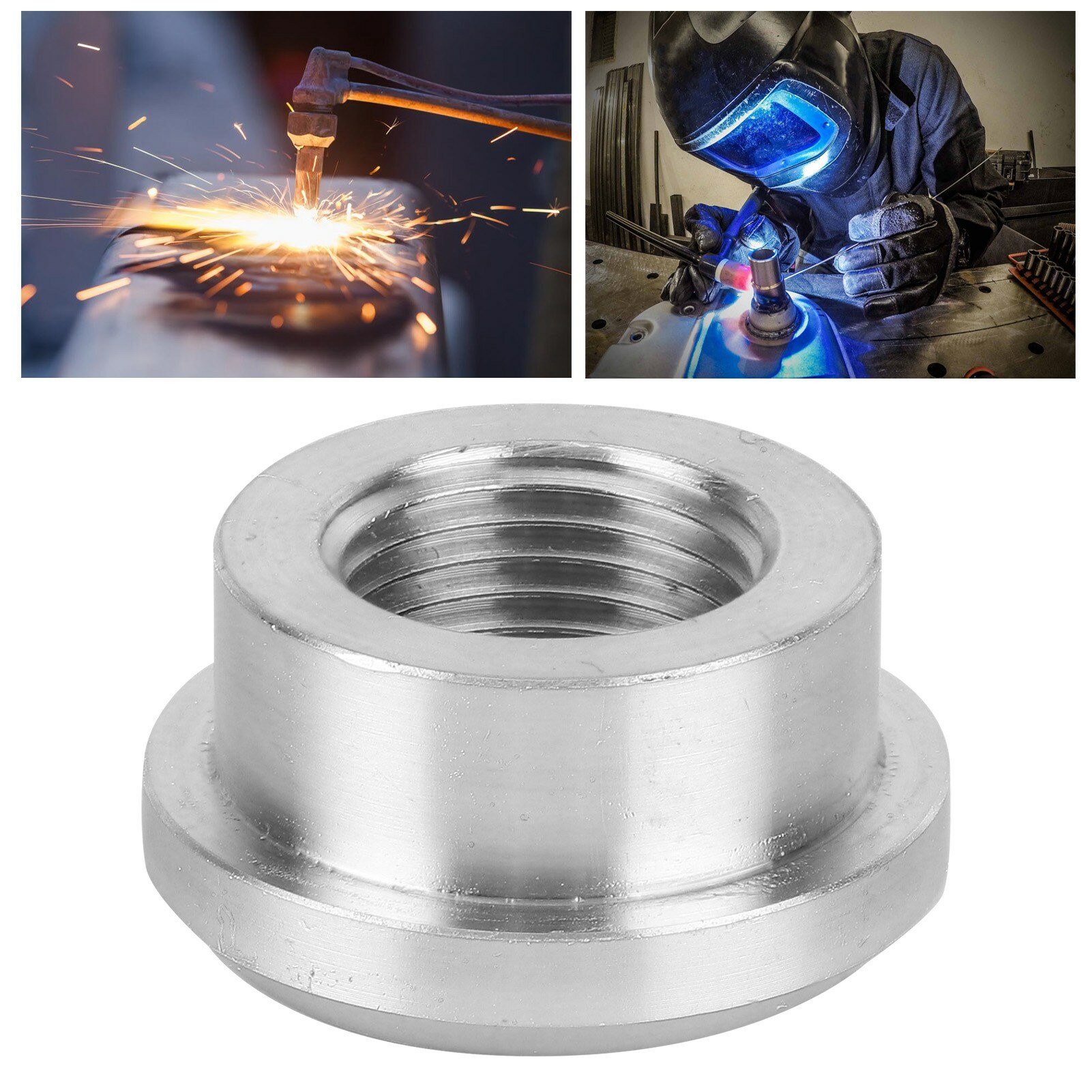 Приварной фланцевый фитинг, замена алюминиевого автомобильного аксессуара с внутренней резьбой NPT3/8