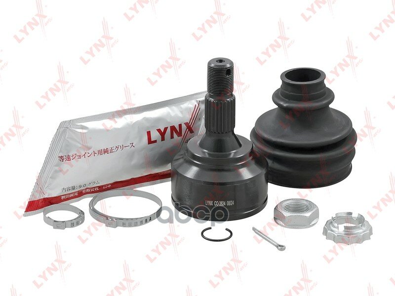 ШРУС наружный CITROEN Berlingo(B9) 1.6-1.6D 08> / C3 II 1.0-1.2 12> / C4 I-II 1.6-2.0 04> / DS3 1.6- LYNXauto арт. co-3824