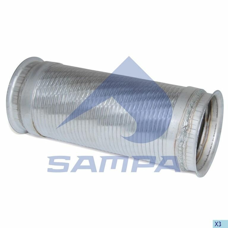 Гофра глушителя для Скания арт 041217 SAMPA — фото 1
