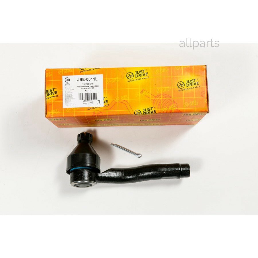 JUST DRIVE JSE0011L Наконечник рулевой, левый CEMZ42