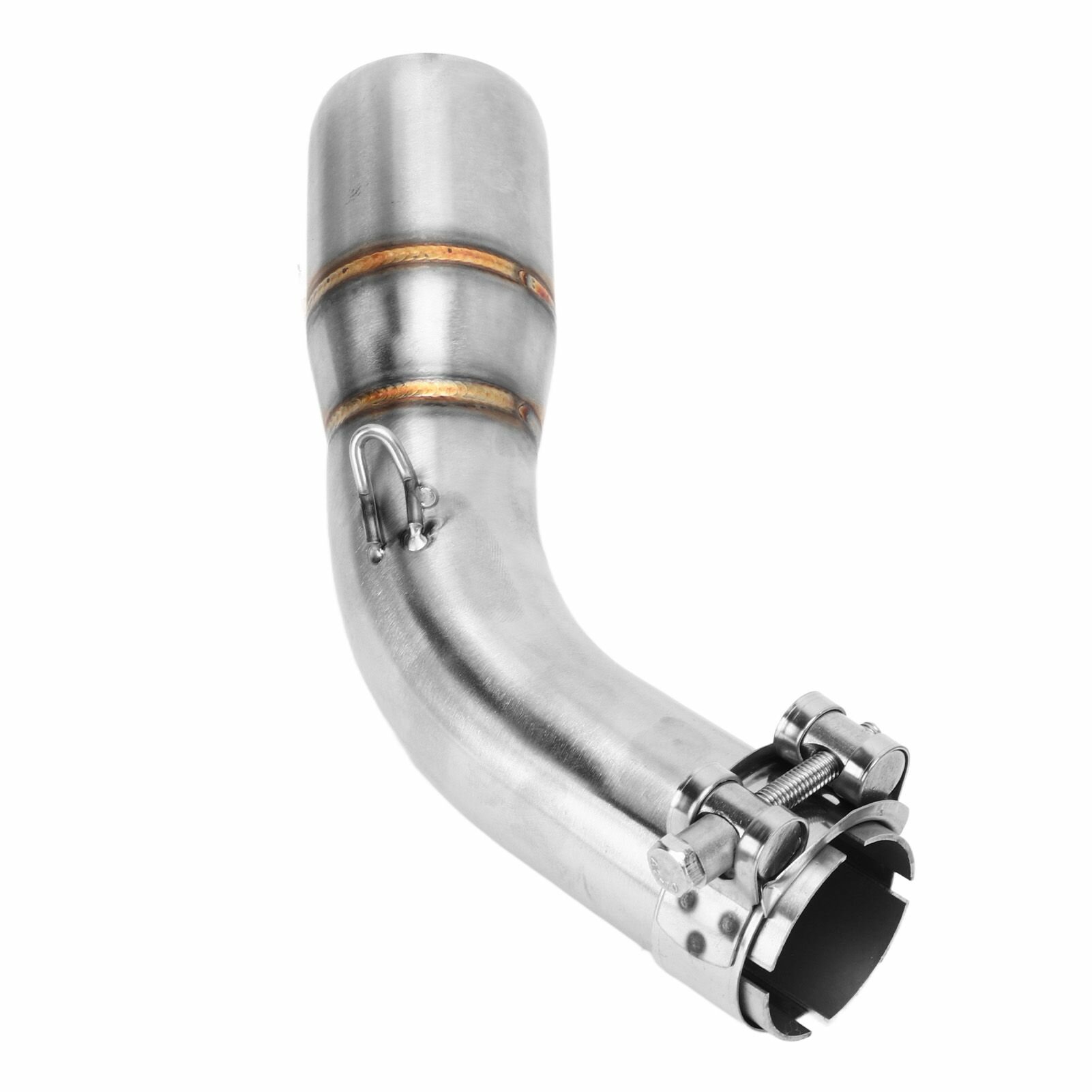 Выхлопная средняя труба для мотоцикла, антикоррозийная и теплостойкая, снижает шум, замена для SUZUKI SV650 SV650X 2016 2021
