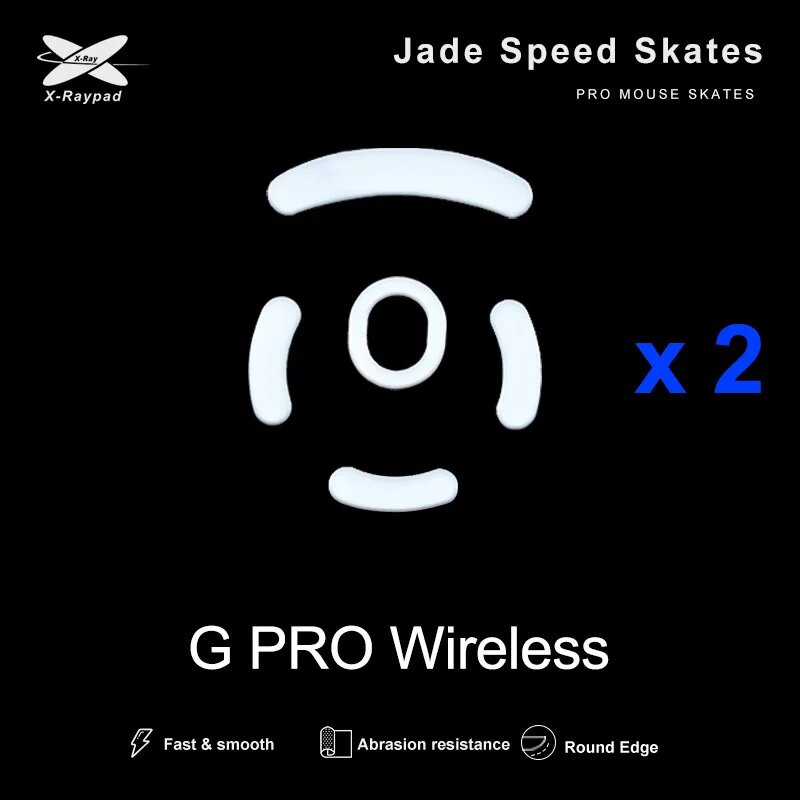 X-Raypad Jade Speed Mouse Skates Series X2, G PRO Wireless
