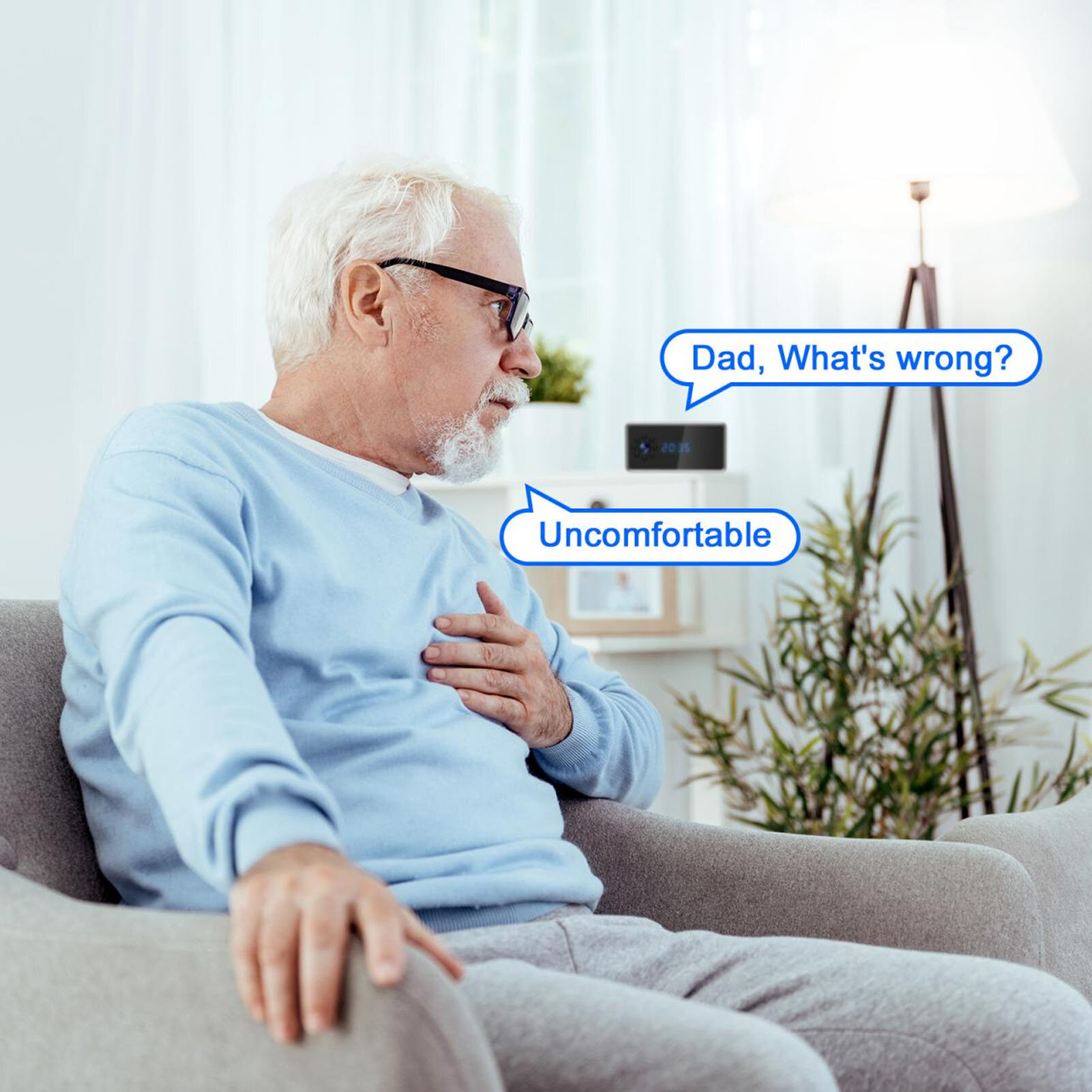 Беспроводная камера безопасности 1080P, ночное видение, обнаружение движения, Wi-Fi, наблюдение, умная домашняя камера безопасности для Android для IOS