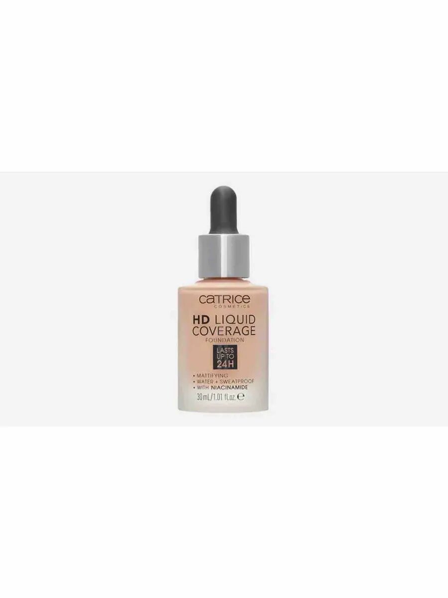 Тональная основа CATRICE HD Liquid Coverage 020, для комбинированной и проблемной кожи