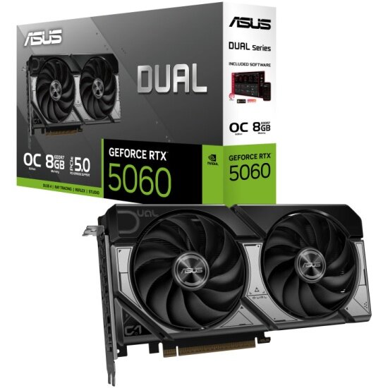 Видеокарта Asus GeForce RTX 5060 DUAL OC 8G