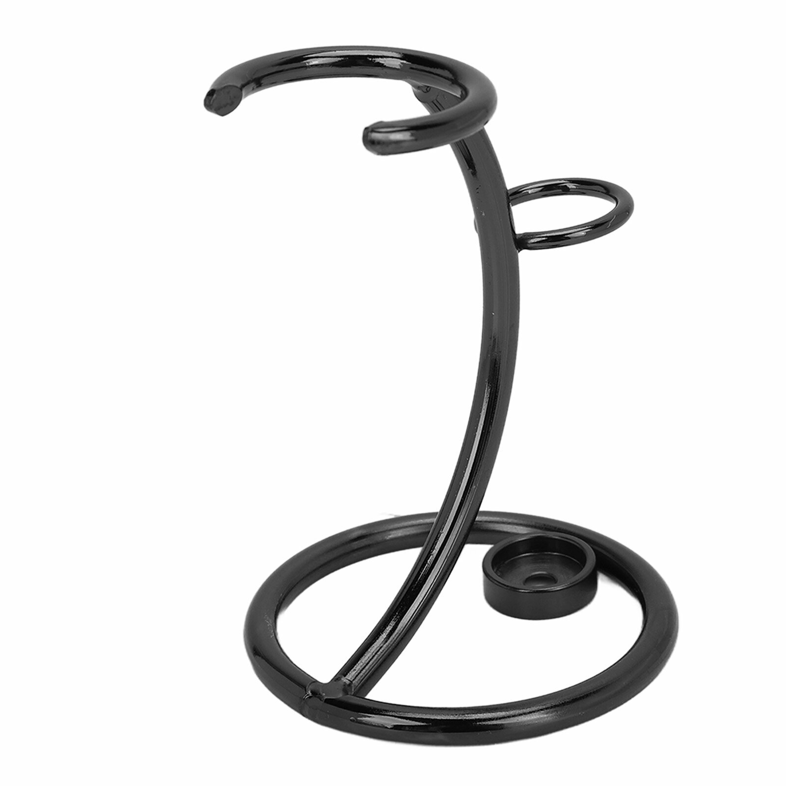 Подставка для безопасной бритвы из нержавеющей стали, черная, современная, гигиеничная, для мужских бритв, устойчивая к ржавчине, быстросохнущая конструкция