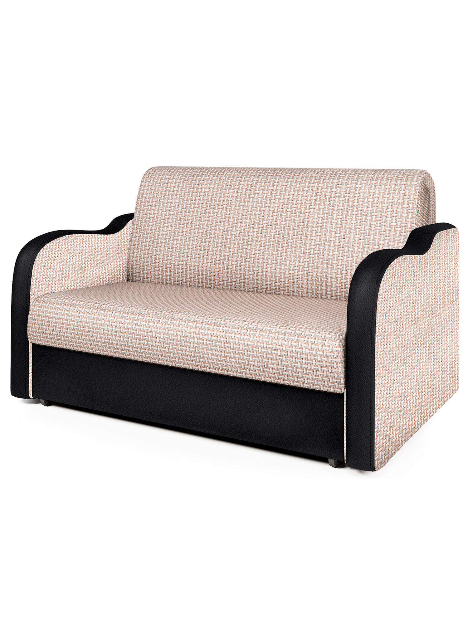 Диван-кровать Коломбо 90х194 см, прямой, раскладной, аккордеон, рогожка бежевый