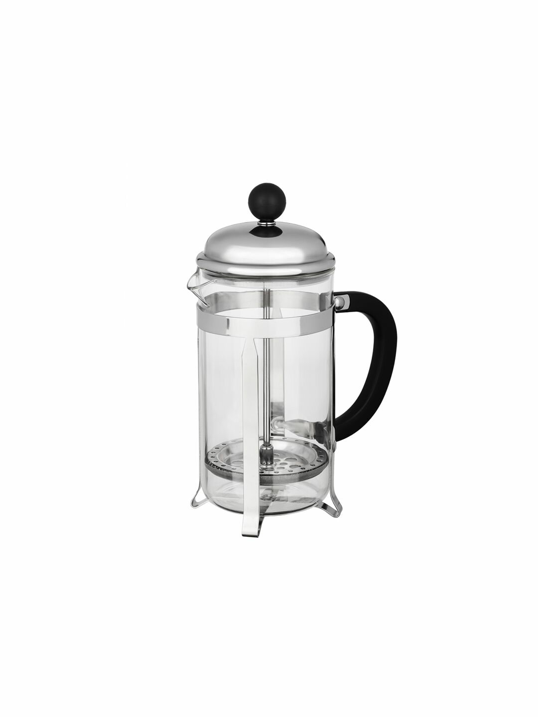 Френч-пресс 600мл, жаропрочное стекло SATOSHI Бордо