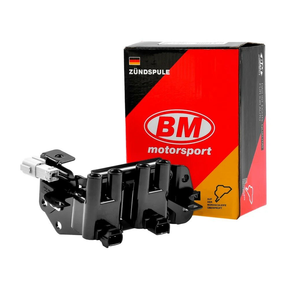 Катушка зажигания Хендай Акцент ТагАЗ 1.5 16 клапанов, Гетц 1.4-1.6, Киа Рио 2 JB, BM EC 5055 / 2730126600 / 27301-26600