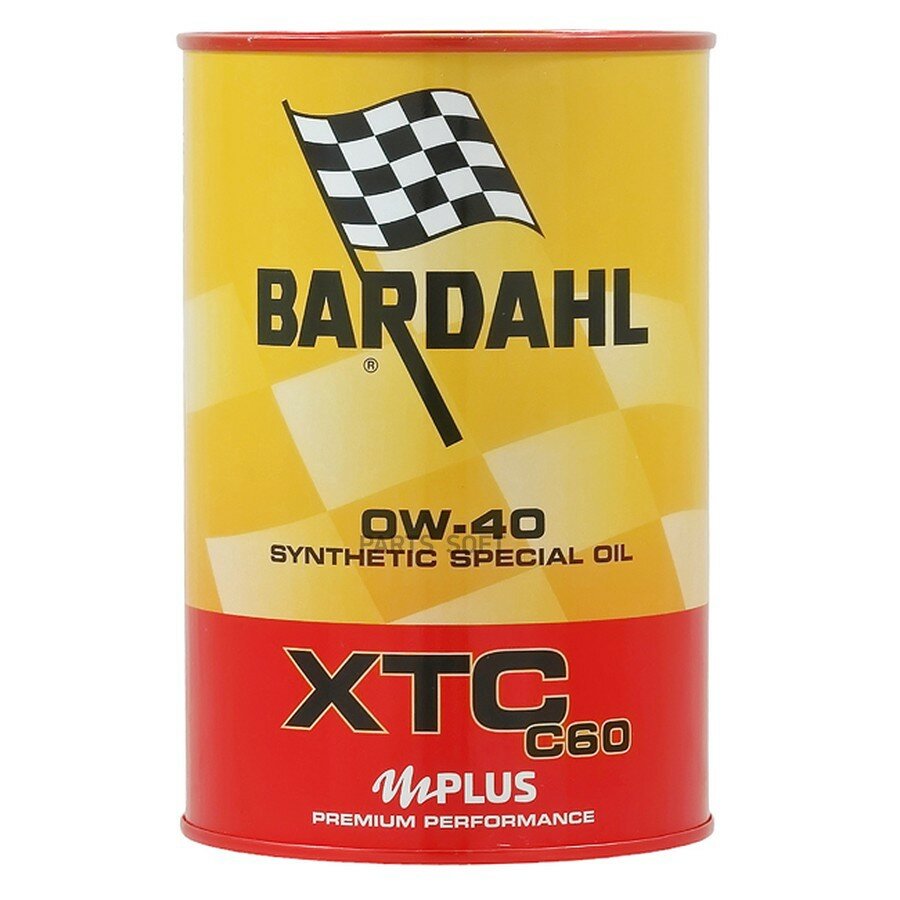 BARDAHL 300039 0W-40 XTC C60 SN/CF, A3/B4 1л (синт. моторное масло)