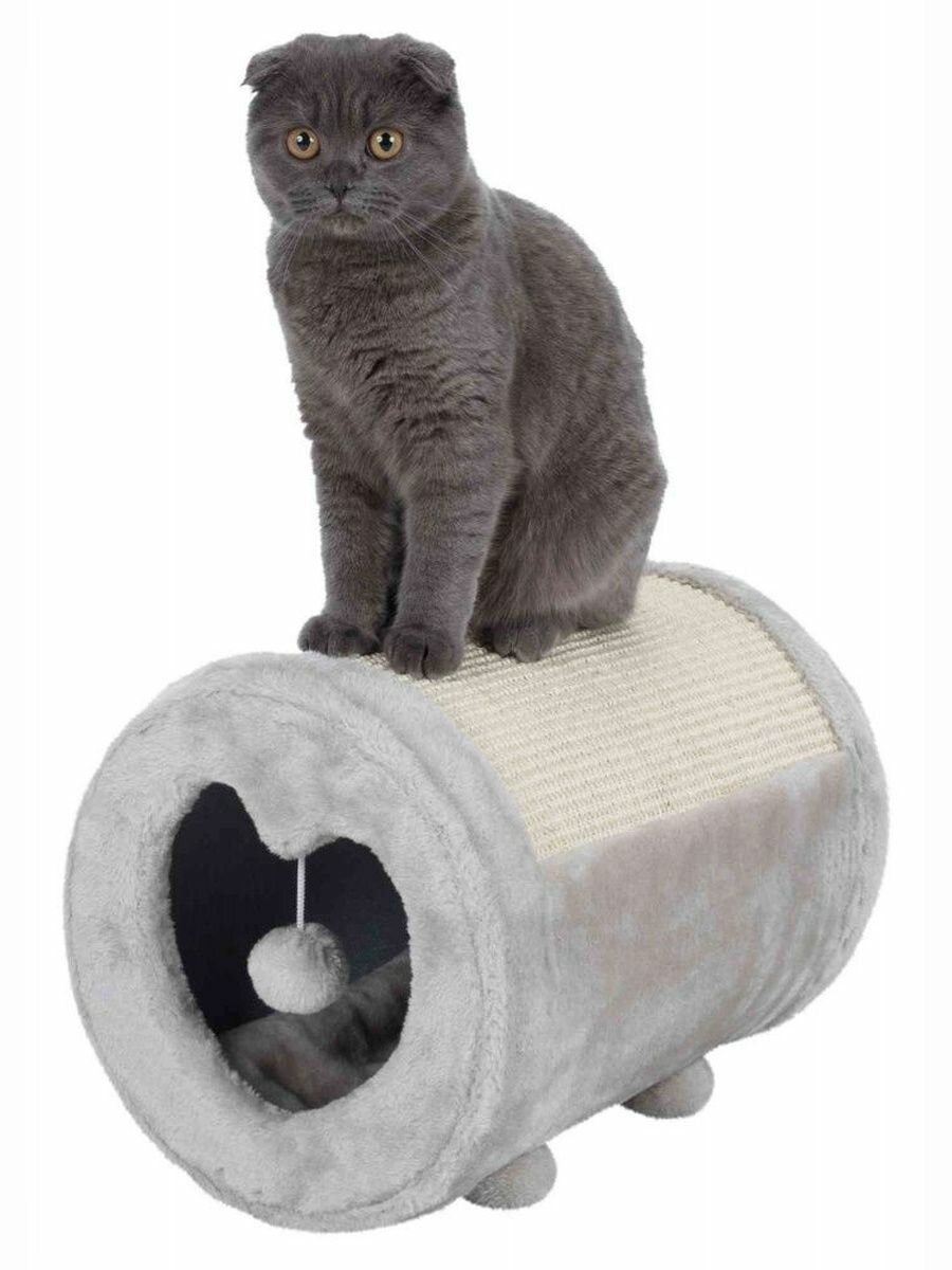 Trixie Когтеточка-бочонок, 27*39 cм, серый