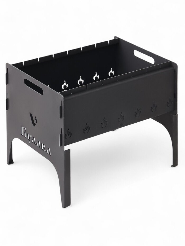 Мангал разборный «Булава» мини, 40×30×32 см, толщина металла 2 мм, с сумкой