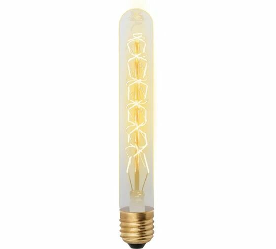 Лампа накаливания IL-V-L28A-60/GOLDEN/E27 CW01 Vintage. Форма цилиндр , UL-00000484