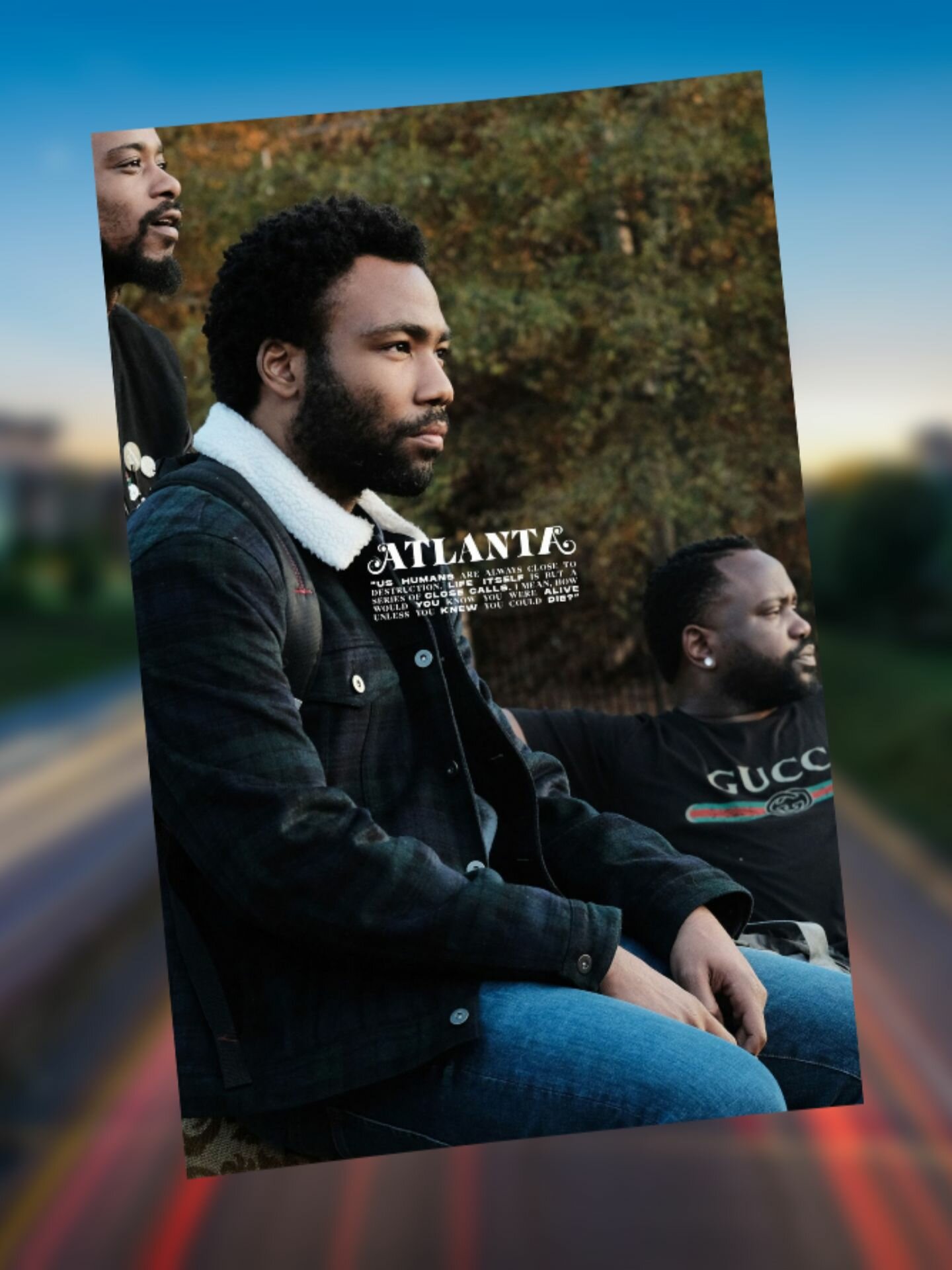 Постер "Атланта", формат А3, 297 х 420 мм, глянцевый, фотобумага