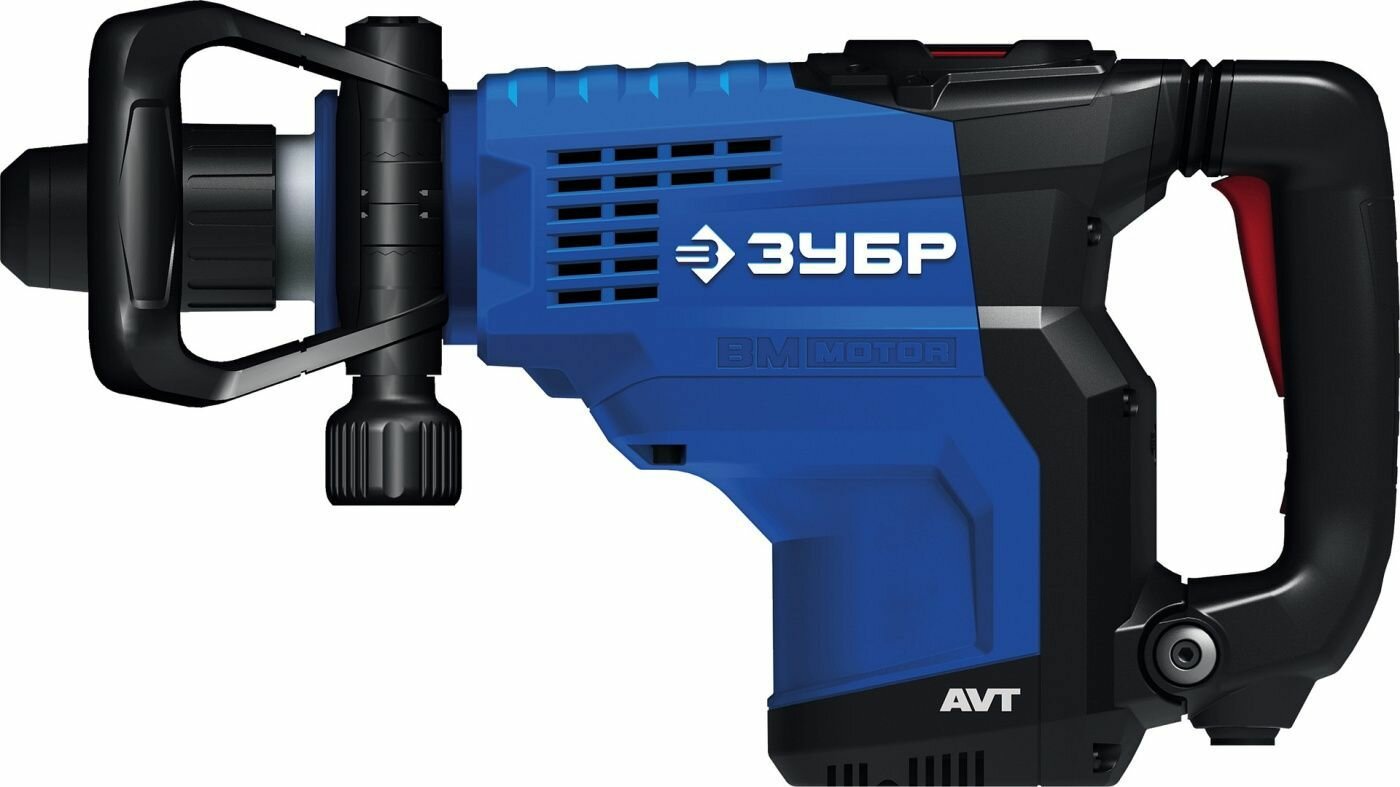 Бесщеточный перфоратор SDS-Max 1400 Вт, АВТ Зубр ЗПМБ-48-1400 ЭВ