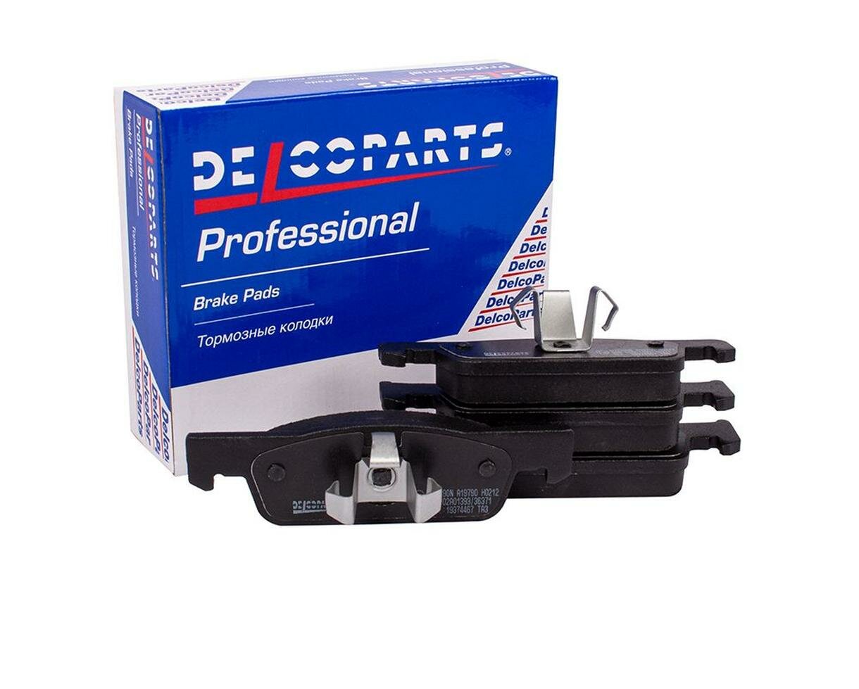 Delcoparts колодки тормозные для автомобилей передние 19374467