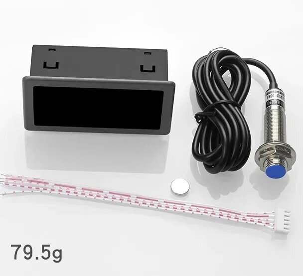 Тахометр 4-дюймовый, цифровой быстрорежущий тахометр, скорость вращения в минуту, с датчиком приближения холла, модуль для платы arduino, 1 шт.