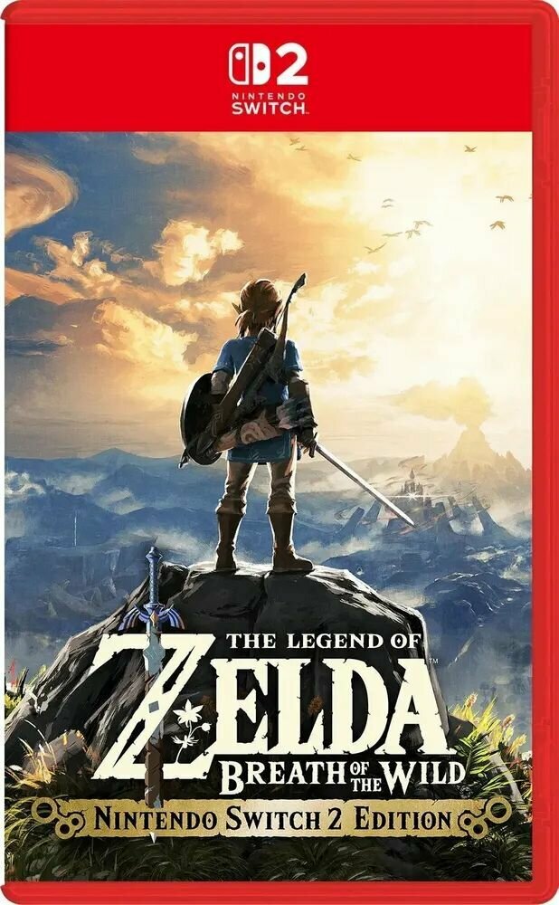 Игра The Legend of Zelda: Breath of the Wild (Nintendo Switch 2, Русская Версия )