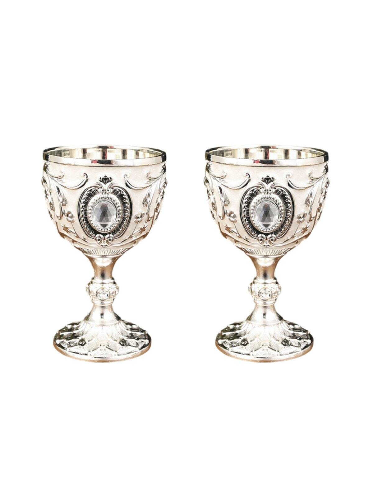 2 шт. 30 мл винный бокал, винтажный средневековый бокал для питья, металлический бокал для вина, дорожный бокал для украшения дома, вечеринки