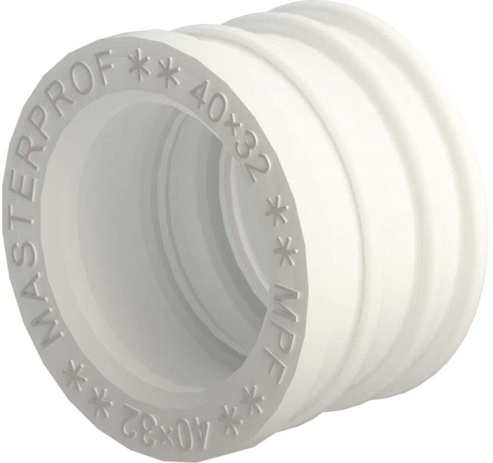 Манжета для унитаза Симтек переходная трехлепестковая для канализации, из резины, белая, на диаметр слива 32мм / сантехника