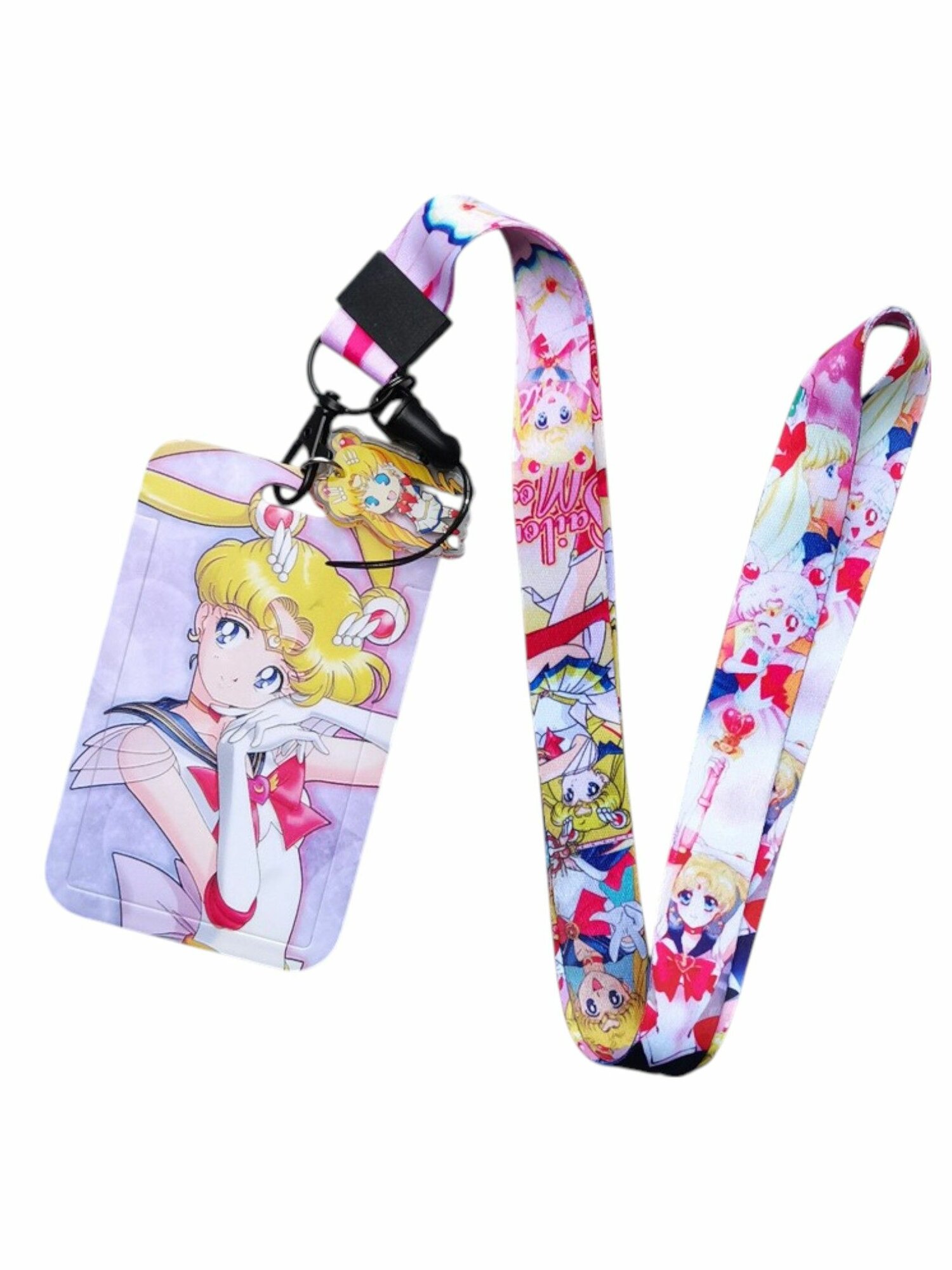 Чехол для пропуска на шею, Бейджик для пропуска Сейлор Мун (Sailor Moon)