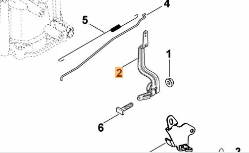 VIKING рычаг регулятора ХТ-6 оригинал