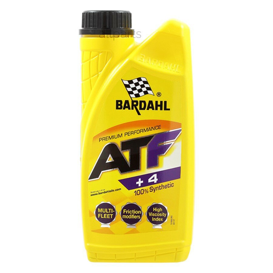 BARDAHL 36551 Масло трансмиссионное Bardahl ATF+4 синтетическое 1 л 36551