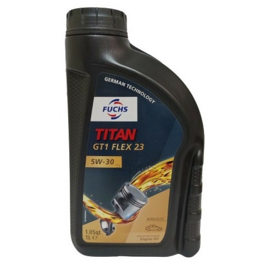 FUCHS 601406928 TITAN Масло моторное GT1 FLEX 23 5W30 (P.R.C.) 1л API SN
