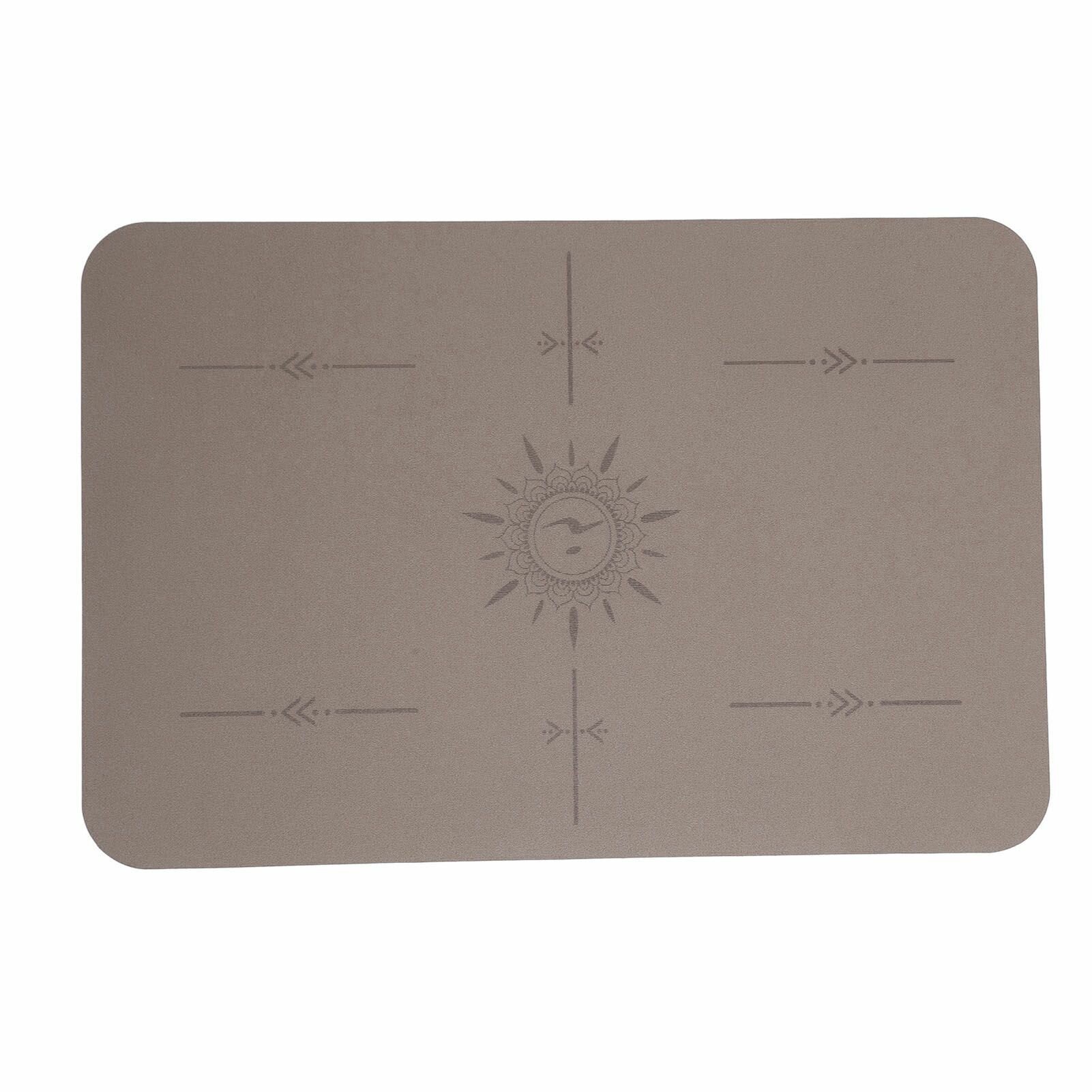 Шумопоглощающий коврик для швейной машины уменьшает вибрацию, движение и скольжение швейной машины, резиновая подушка из искусственной кожи, темно-коричневый