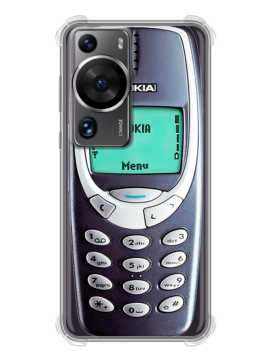 Чехол для Huawei P60, Huawei P60 Pro с принтом Нокия (Хуавей П60, Хуавей П60 Про)