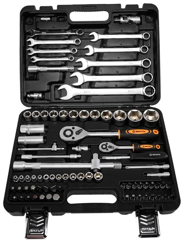 Набор инструментов Вихрь 900/73/6/7/16, 82 шт.