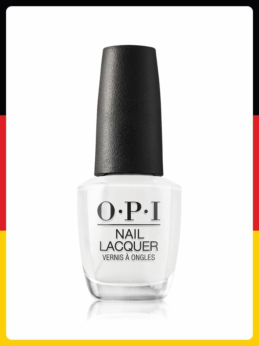 Лак для ногтей OPI Nail Lacquer Alpine Snow, 15 мл