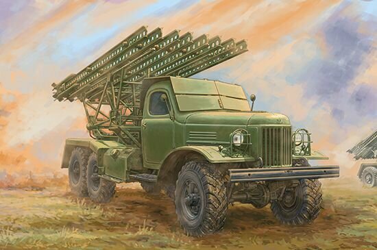 Trumpeter 01075 1/35 Советская реактивная система залпового огня 2В7 БМ-13 НМ